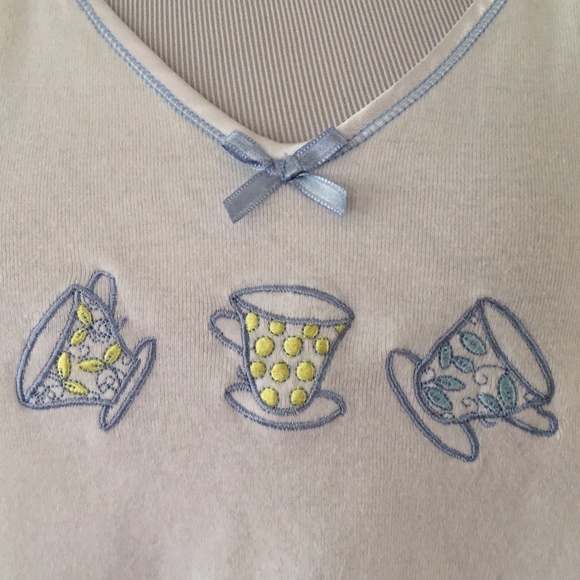 Bali Studio | Intimates & Sleepwear | Pajama Top Bali Studio Large ...